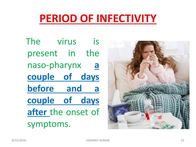 Influenza | PPTX | Cold and Flu | Diseases and Conditions