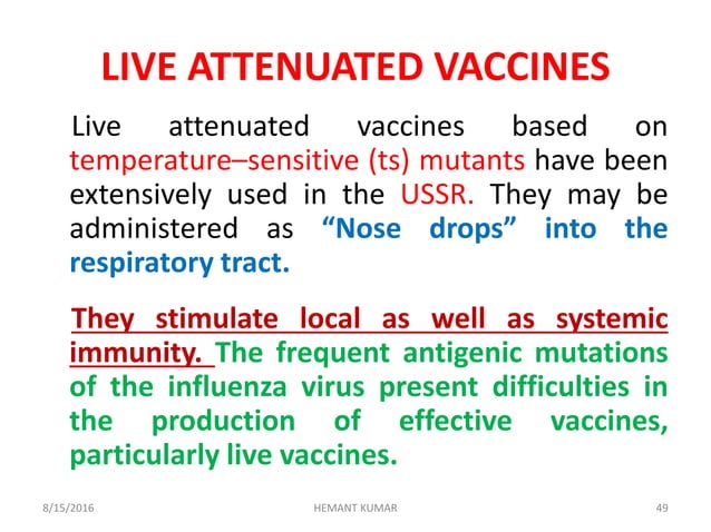 Influenza | PPTX | Cold and Flu | Diseases and Conditions