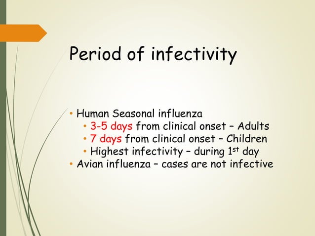 Influenza | PPTX | Infectious Diseases | Diseases and Conditions