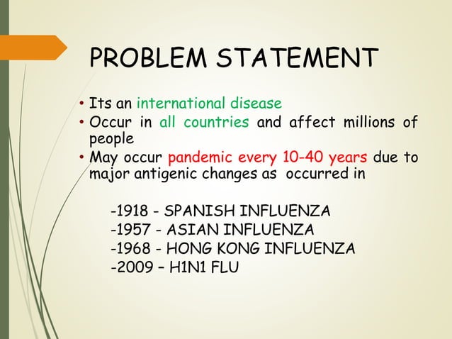 Influenza | PPTX | Infectious Diseases | Diseases and Conditions