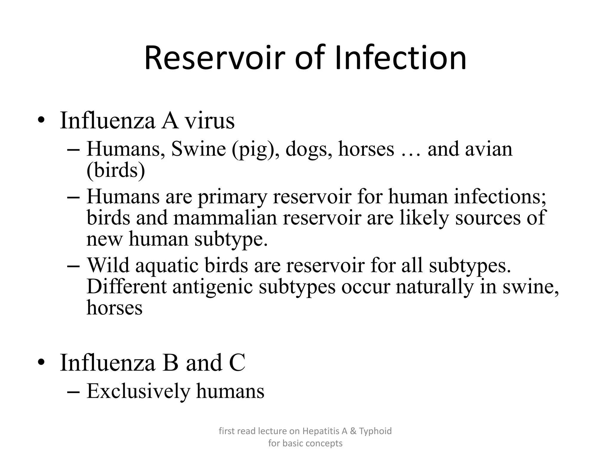 Influenza - epidemiology, prevention and control | PPTX