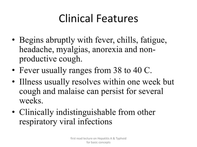 Influenza - epidemiology, prevention and control | PPTX | Infectious Diseases | Diseases and ...