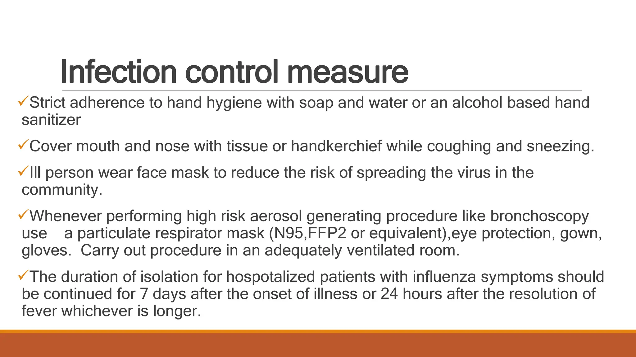 TOPIC PRESENTATION ON INFLUENZA - DIAGNOSIS AND MANAGEMENT | PPTX