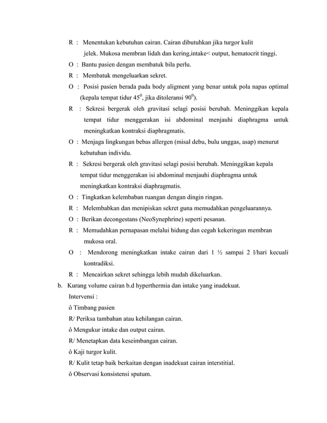 Influenza askep Akper pemkab muna | PDF