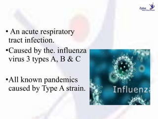 Influenza, Bird Flu, SARS & Swine Flu.pptx