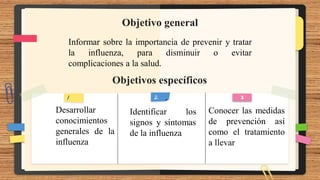 Tema sobre la influenza, definición y datos generales | PDF