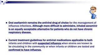 Influenza in Children Recommendations for Prevention &Treatment | PPTX