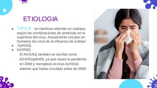 Influenza definición, fisiopatología, semiologia | PDF