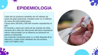 Influenza definición, fisiopatología, semiologia | PDF