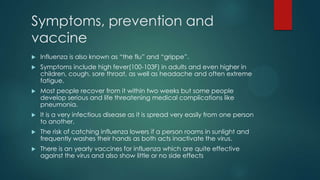 Influenza ppt | PPTX