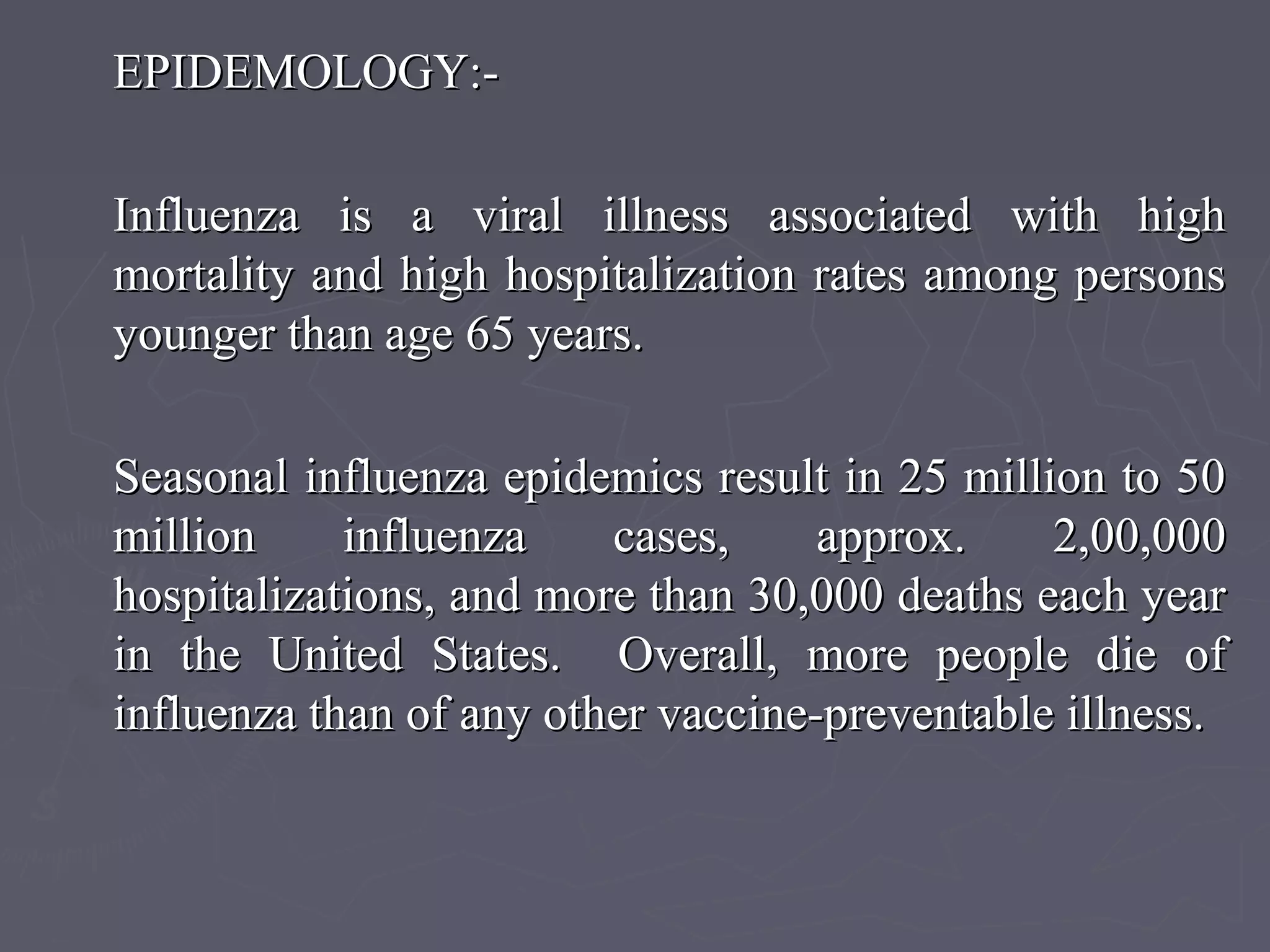 Influenza ppt | PPT