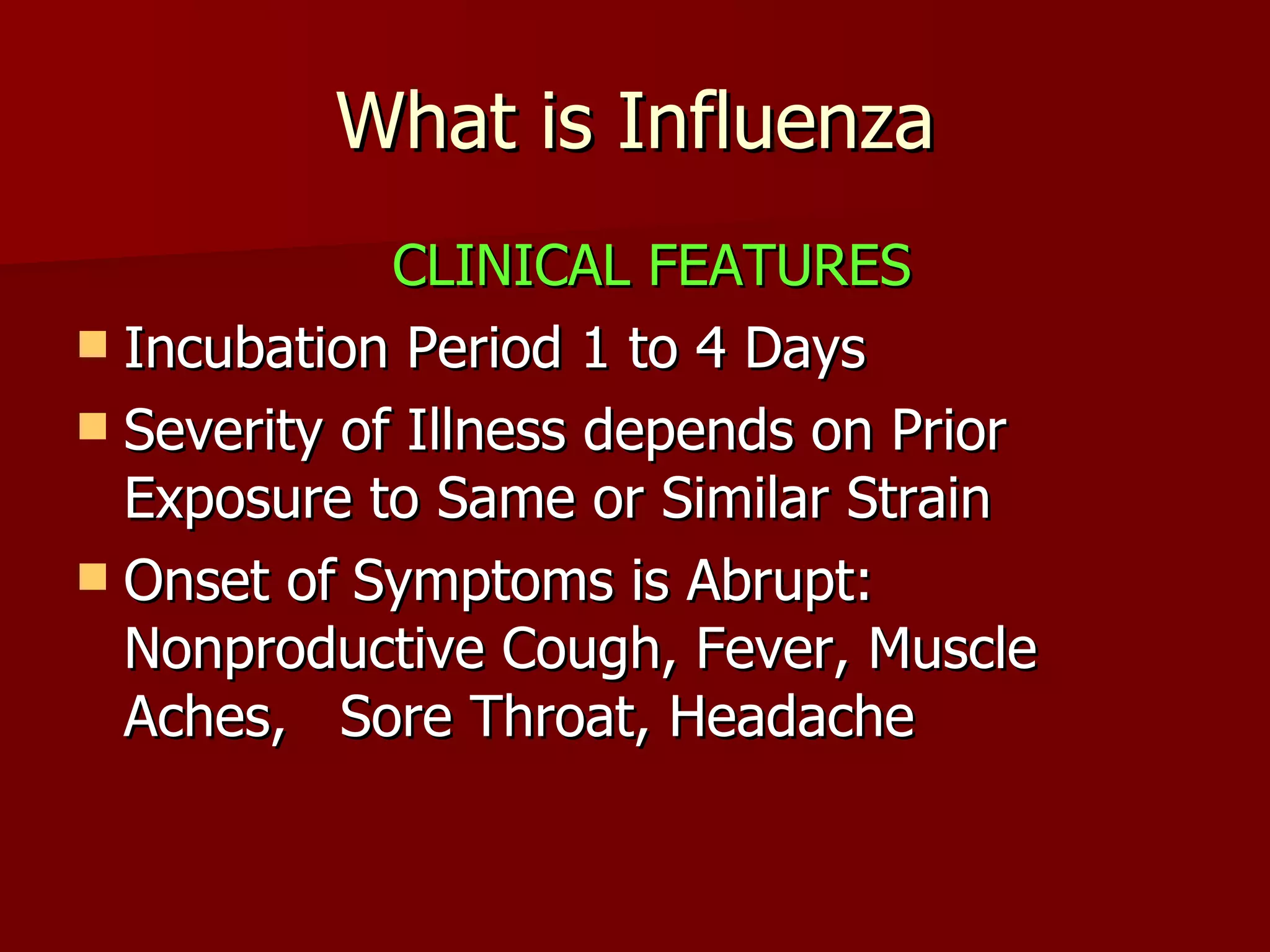 Influenza Ppt 10 09 | PPT