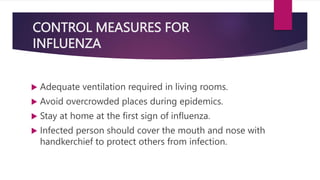 Influenza Presentation Community Health Nursing | PPTX