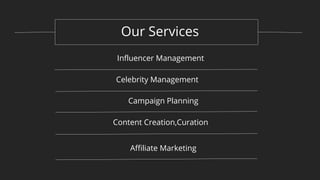 Influenzone Credentials Deck | PDF