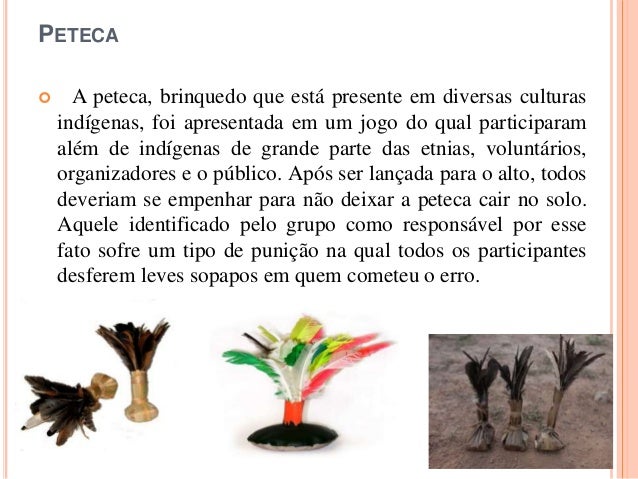 Influência dos saberes indigenas na cultura lúdica brasileira