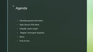Influx data basic | PPTX