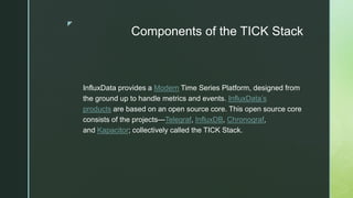 Influx data basic | PPTX | Databases | Computer Software and Applications