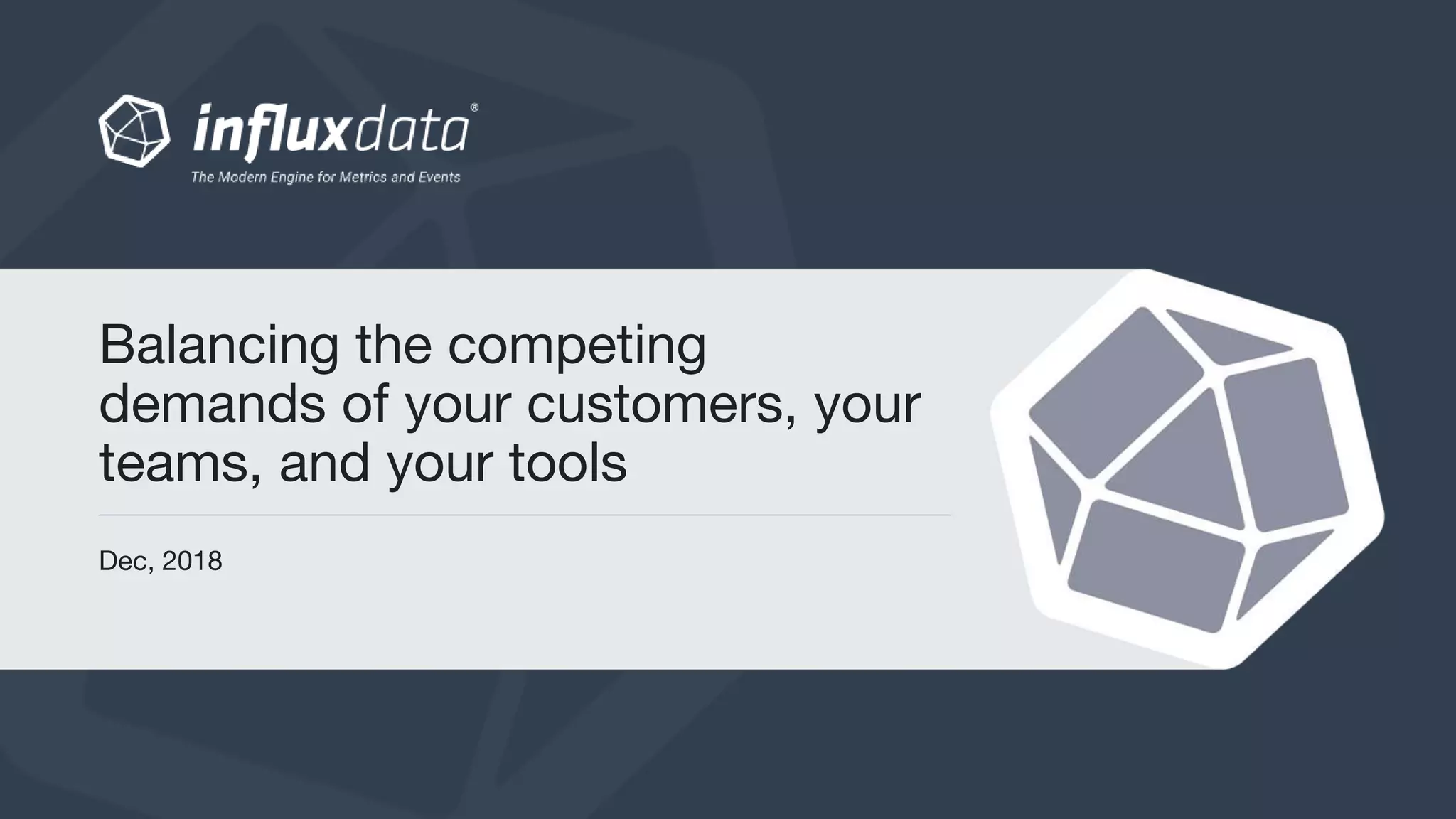 Influx data & pagerduty webinar dec 2018 | PPT