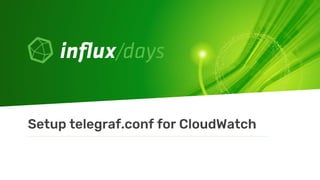 Shashi Raina [AWS] & Al Sargent [InfluxData] | Build Modern Monitoring with InfluxDB and AWS ...