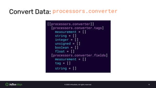 Samantha Wang [InfluxData] | Best Practices on How to Transform Your Data Using Telegraf and ...