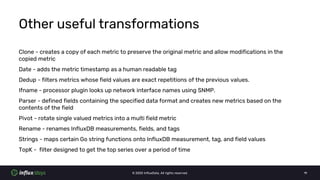 Samantha Wang [InfluxData] | Best Practices on How to Transform Your Data Using Telegraf and ...