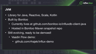 InfluxDB 2.0 Client Libraries by Noah Crowley | PPT