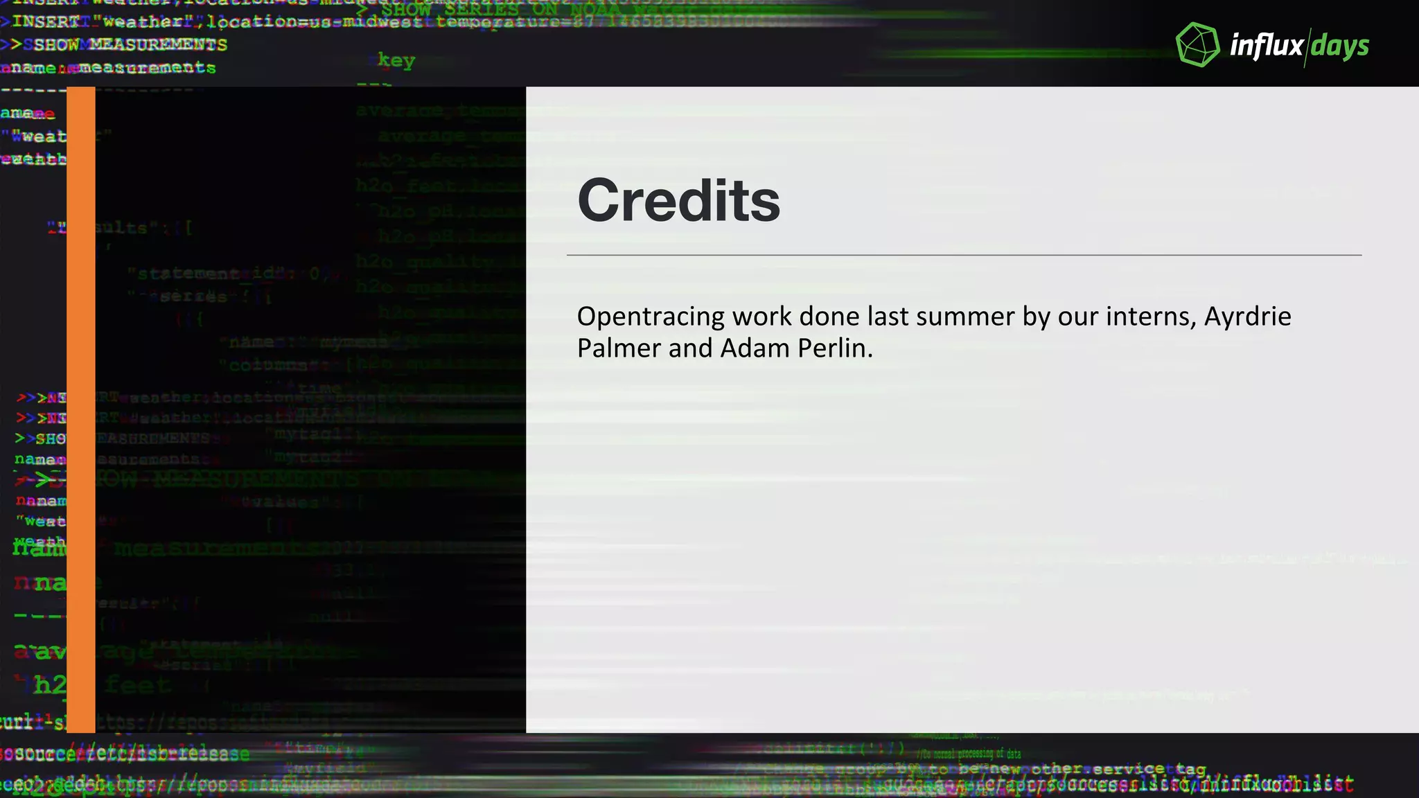 Influxdays Opentracing | PPT