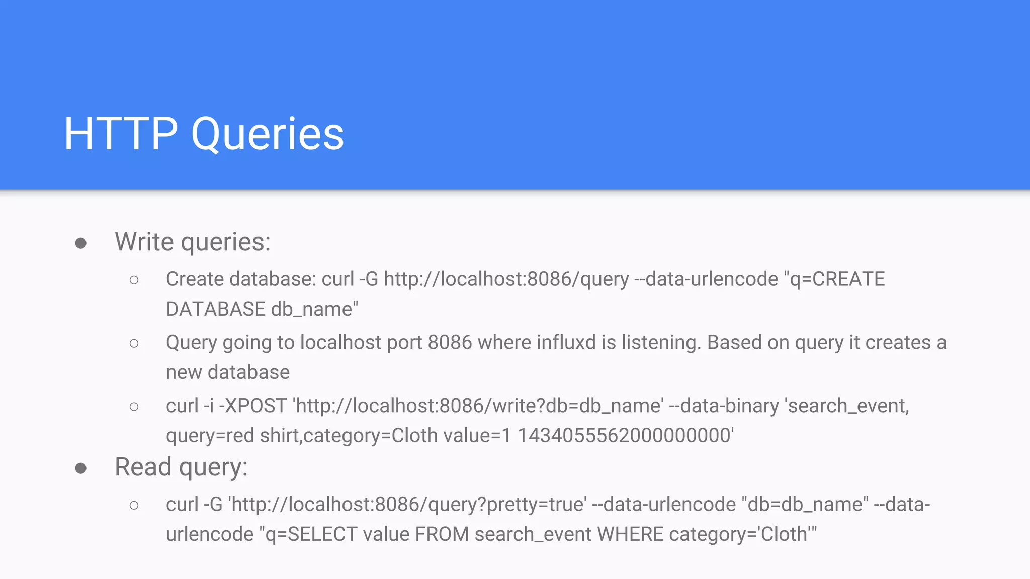 All about InfluxDB. | PDF | Databases | Computer Software and Applications