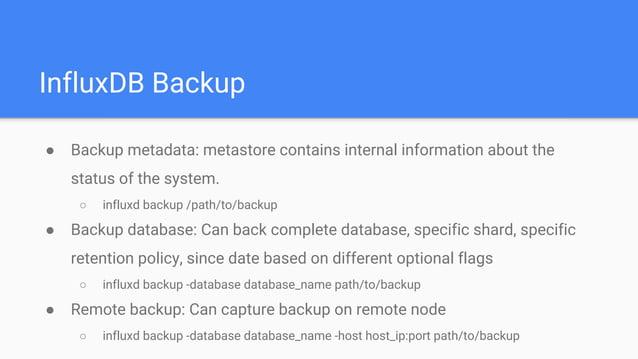 All about InfluxDB. | PDF | Databases | Computer Software and Applications