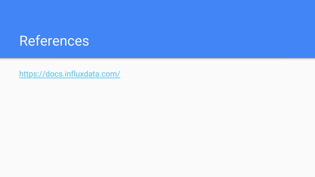 All about InfluxDB. | PDF | Databases | Computer Software and Applications