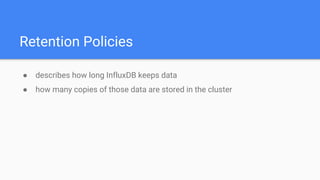 All about InfluxDB. | PDF | Databases | Computer Software and Applications