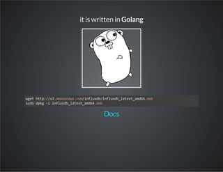 Time series database, InfluxDB & PHP | PDF