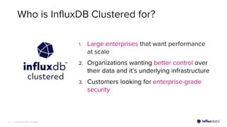Announcing InfluxDB Clustered | PPTX