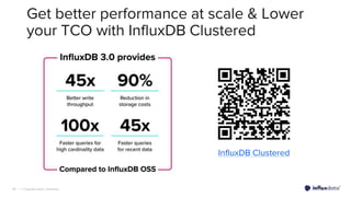 Announcing InfluxDB Clustered | PPTX