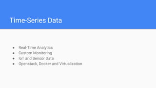 InfluxDB and Grafana: An Introduction to Time-Based Data Storage and Visualization | PDF