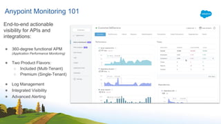 Gain Deep Visibility into APIs and Integrations with Anypoint Monitoring | PPT