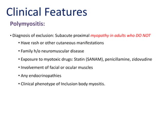 Inflammatory Myopathies | PPTX