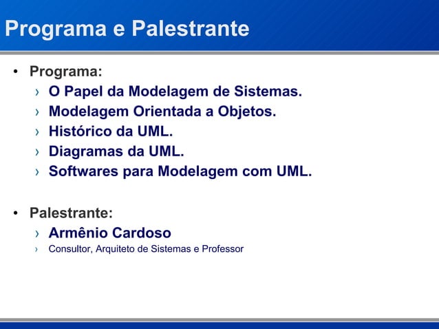 Modelando Sistemas com UML | PPT
