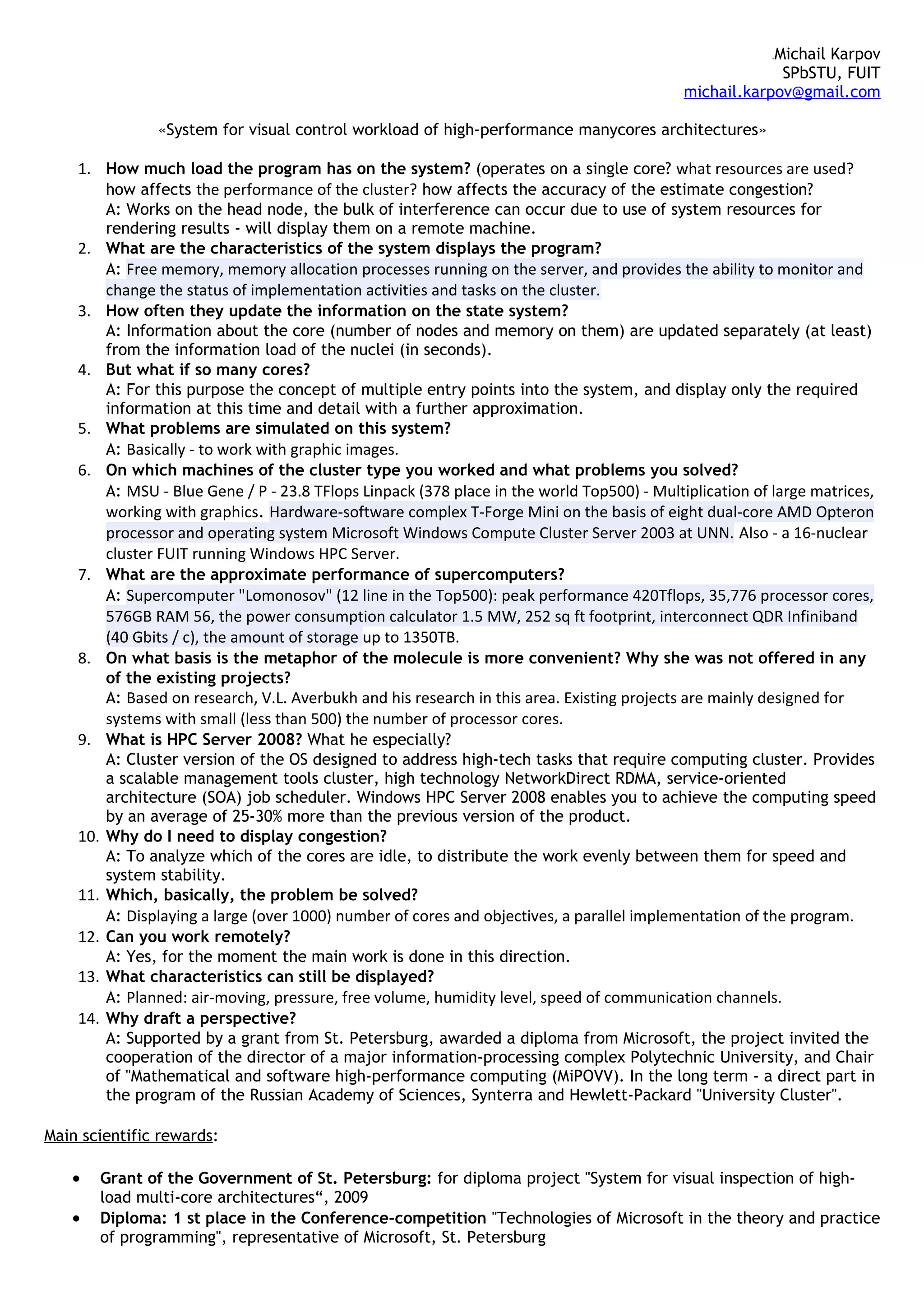 HPC Visualization | PDF