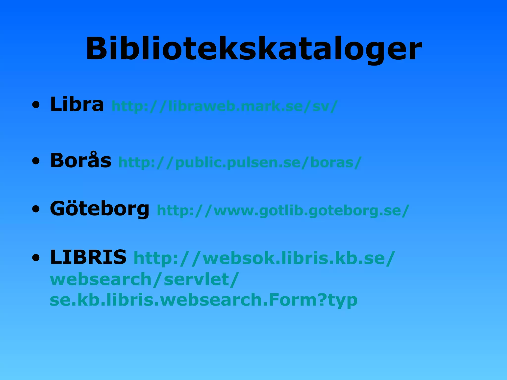 Biblioteksinformation Kunskapens hus | PPS