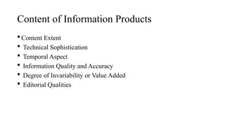 information products and types ppt .pptx