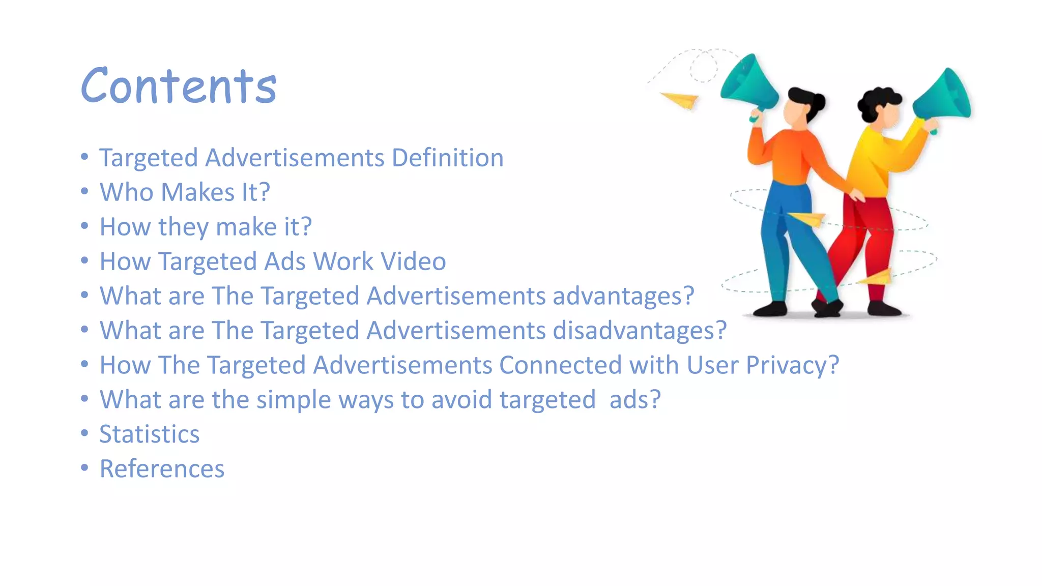 Targeted Advertisements & Privacy | PPTX