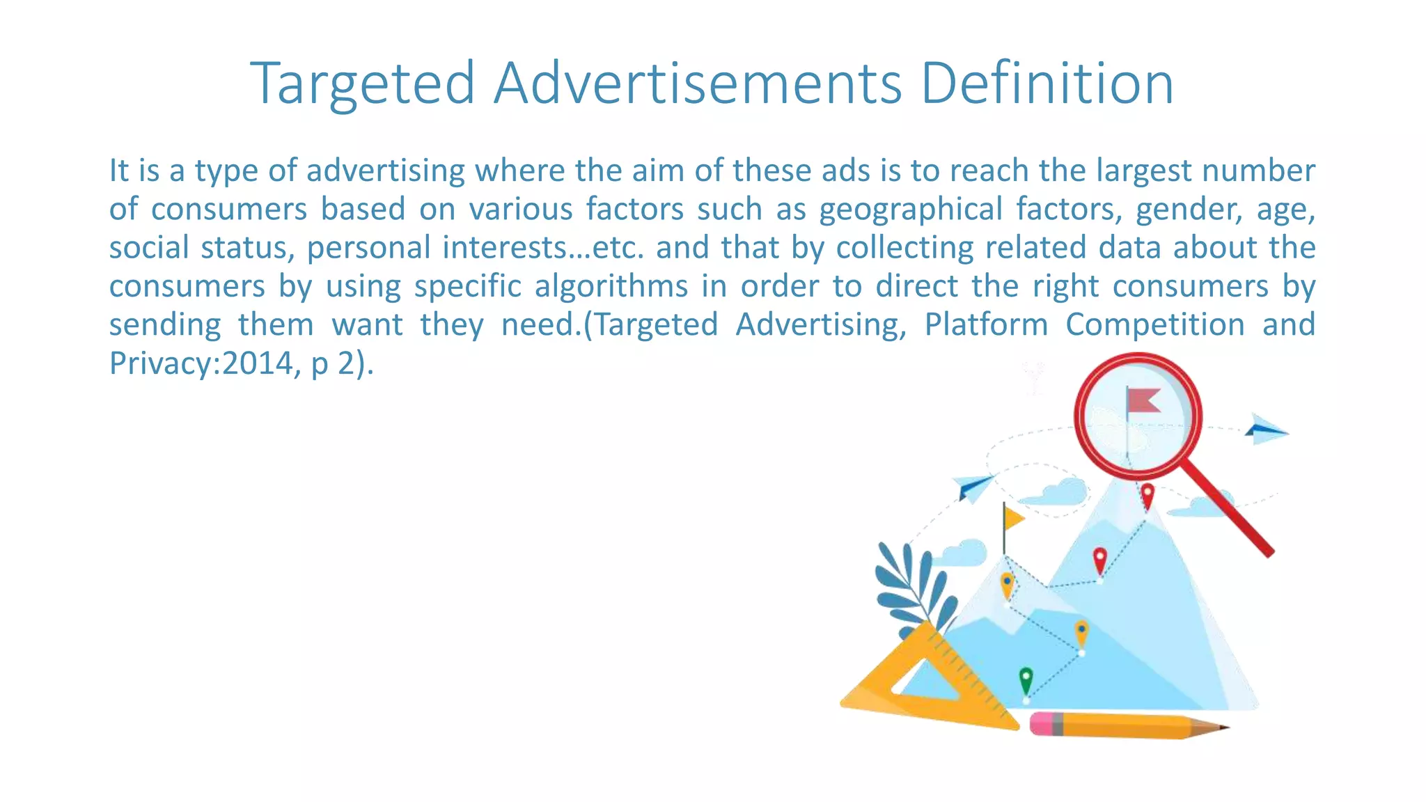 Targeted Advertisements & Privacy | PPTX