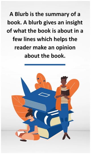 What is a blurb in Books? | PDF