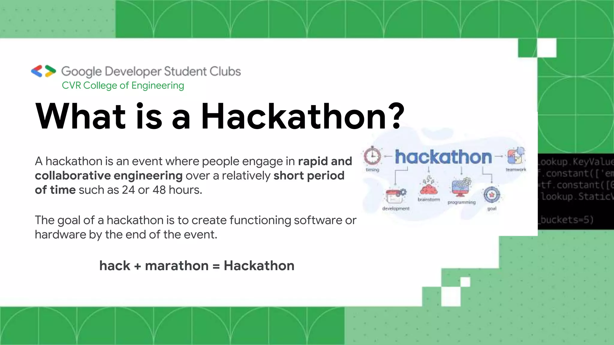 Info Session on Hackathons | PPT