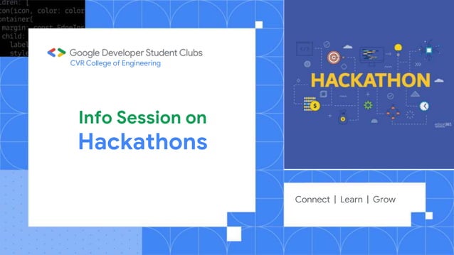 Info Session on Hackathons | PPT