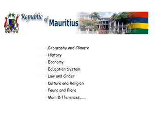 Info on Mauritius | PPT