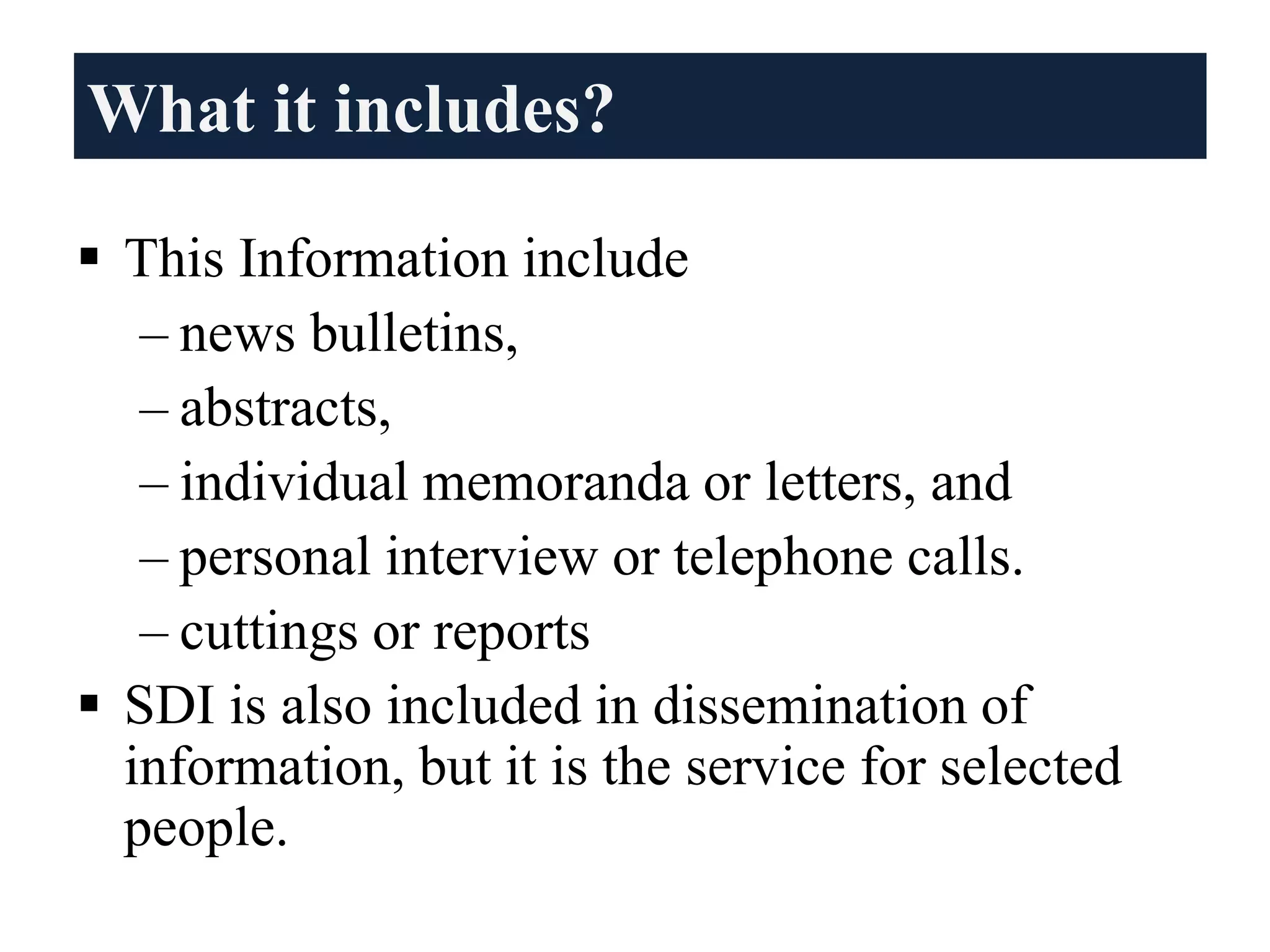 INFORMATION RETRIEVAL ‎AND DISSEMINATION | PPSX