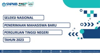 Contoh format Info penerimaan mahasiswa baru | PPT