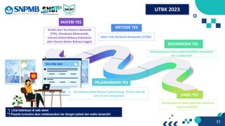 Contoh format Info penerimaan mahasiswa baru | PPT